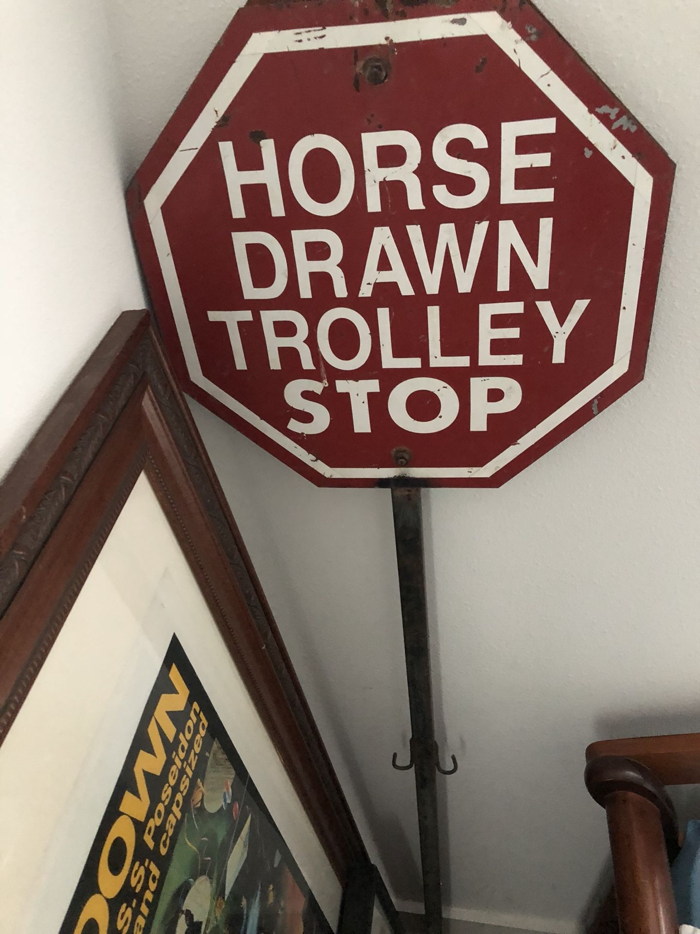 Trolley Vintage Sign