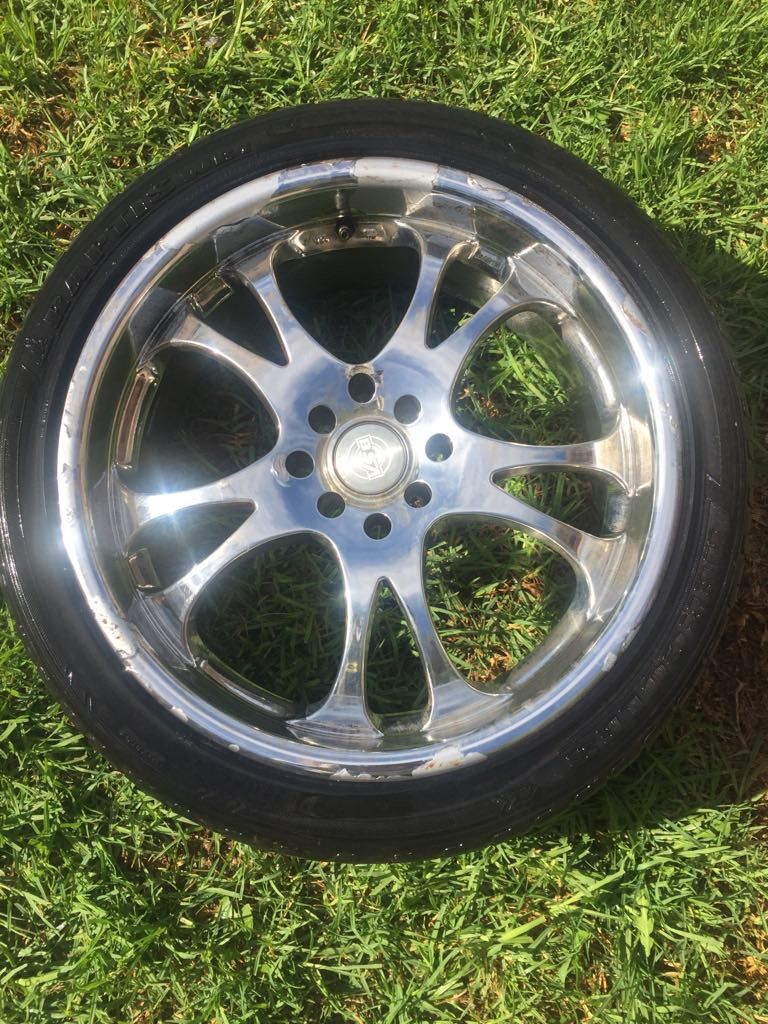 Chrome Rims Set Of 4