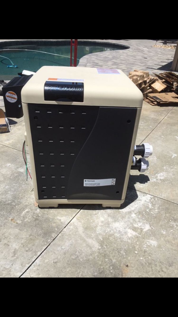 New Pentair Mastertemp 400 btu Pool Heater for Sale in Riverside, CA ...