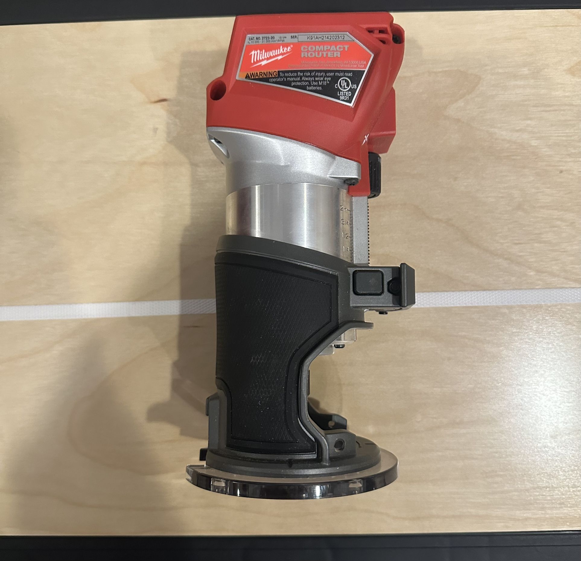Milwaukee Fuel M18 Compact Router 2723-20 for Sale in Seattle, WA - OfferUp