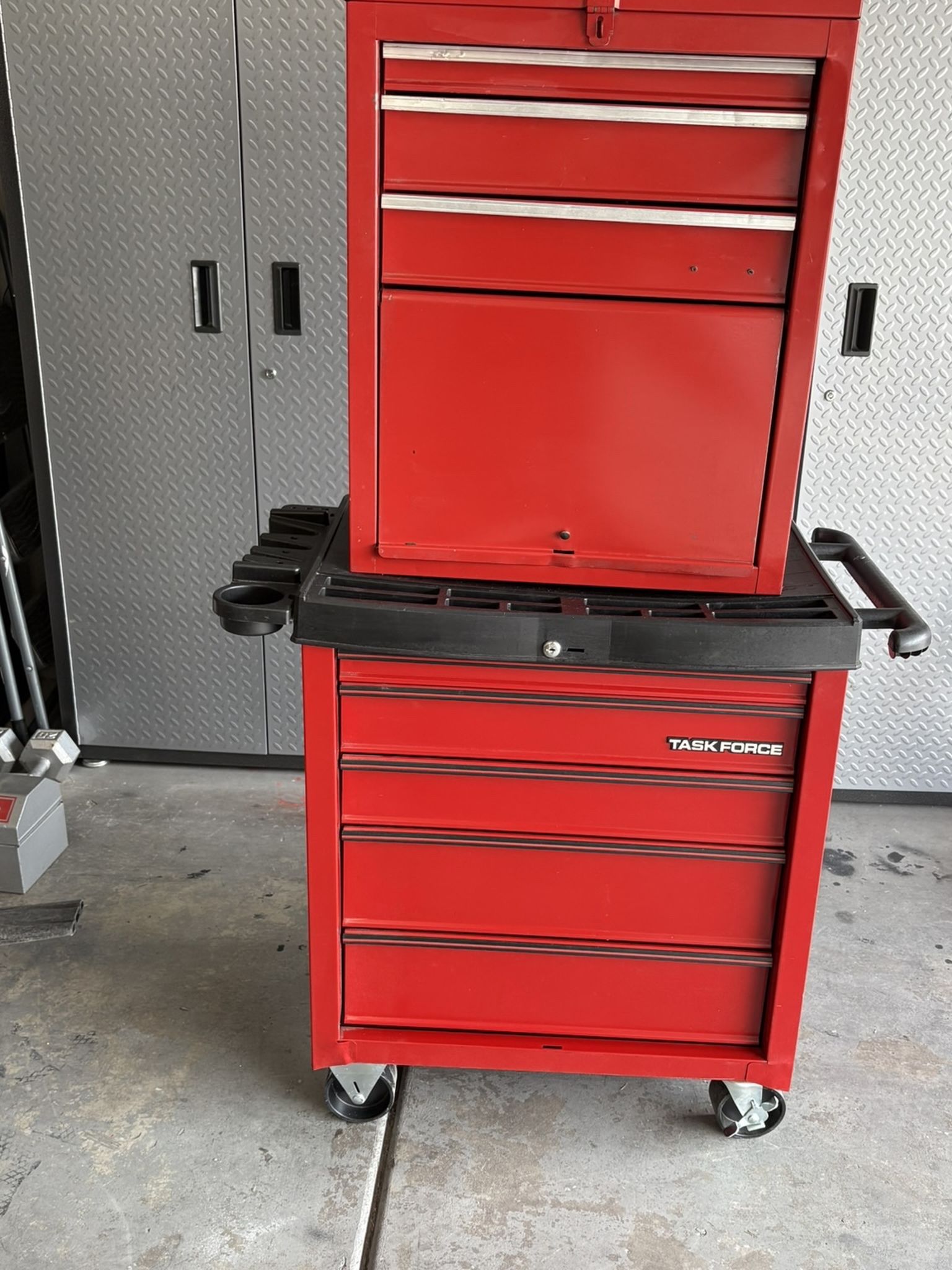 Red Tool Storage 2 Piece Task Force for Sale in Las Vegas, NV - OfferUp