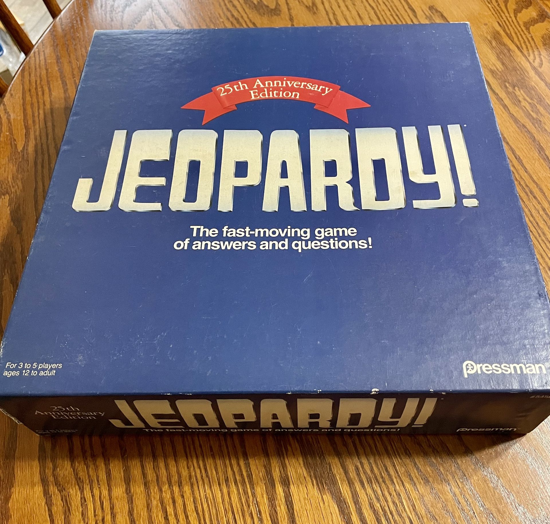 Jeopardy Board Game