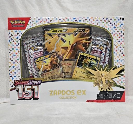 Pokemon 151 Zapdos Ex Collection Box for Sale in Riverside, CA - OfferUp