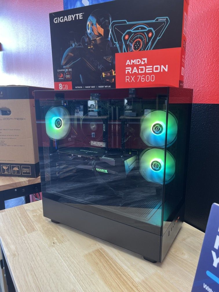 RX 7600 RYZEN 5 Custom Gaming PC. No Credit? No Problem!! Only $50 Down ...