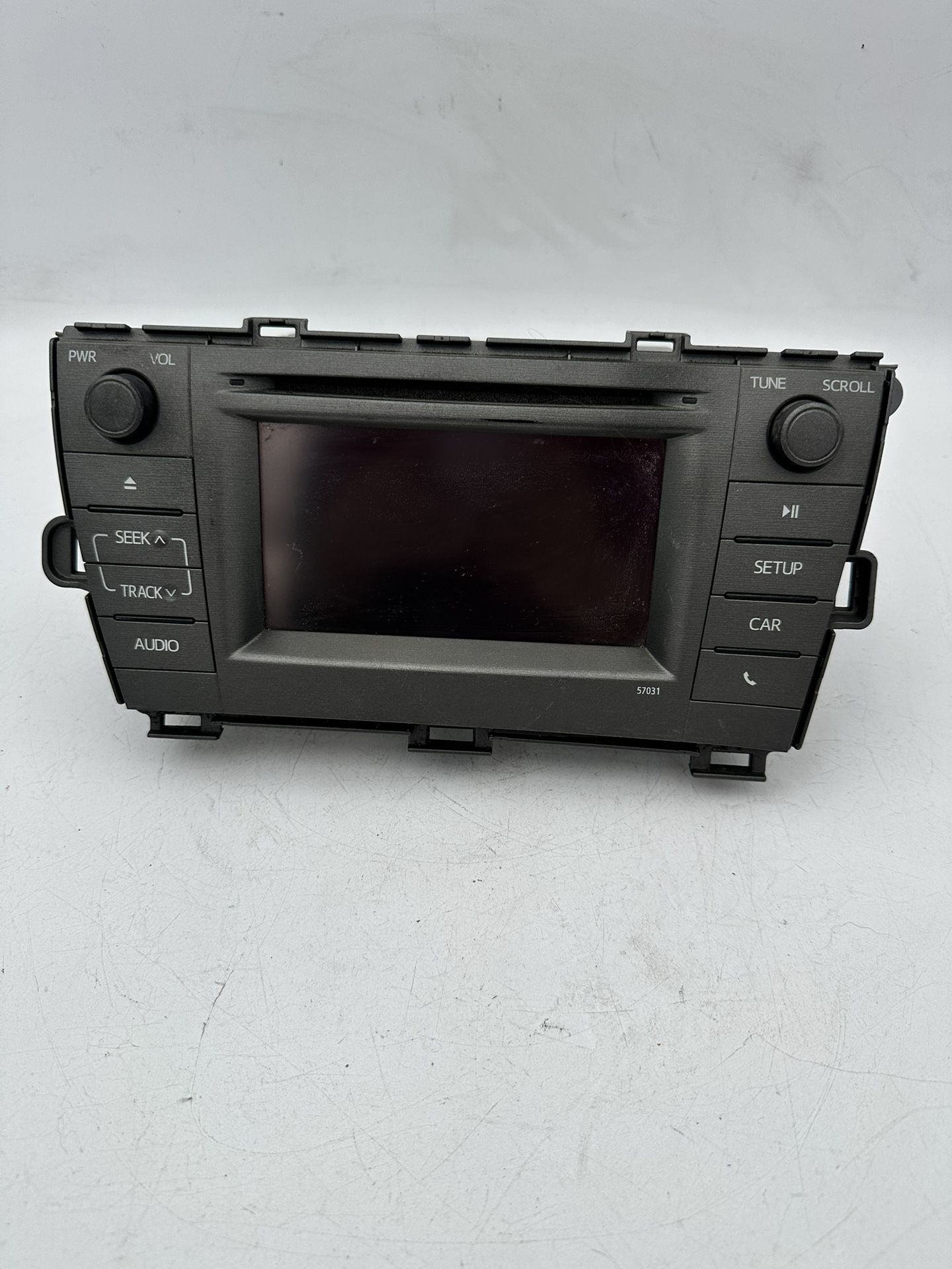 2012 to 2015 Toyota Prius Radio Receiver Display Screen ID 57031 for ...