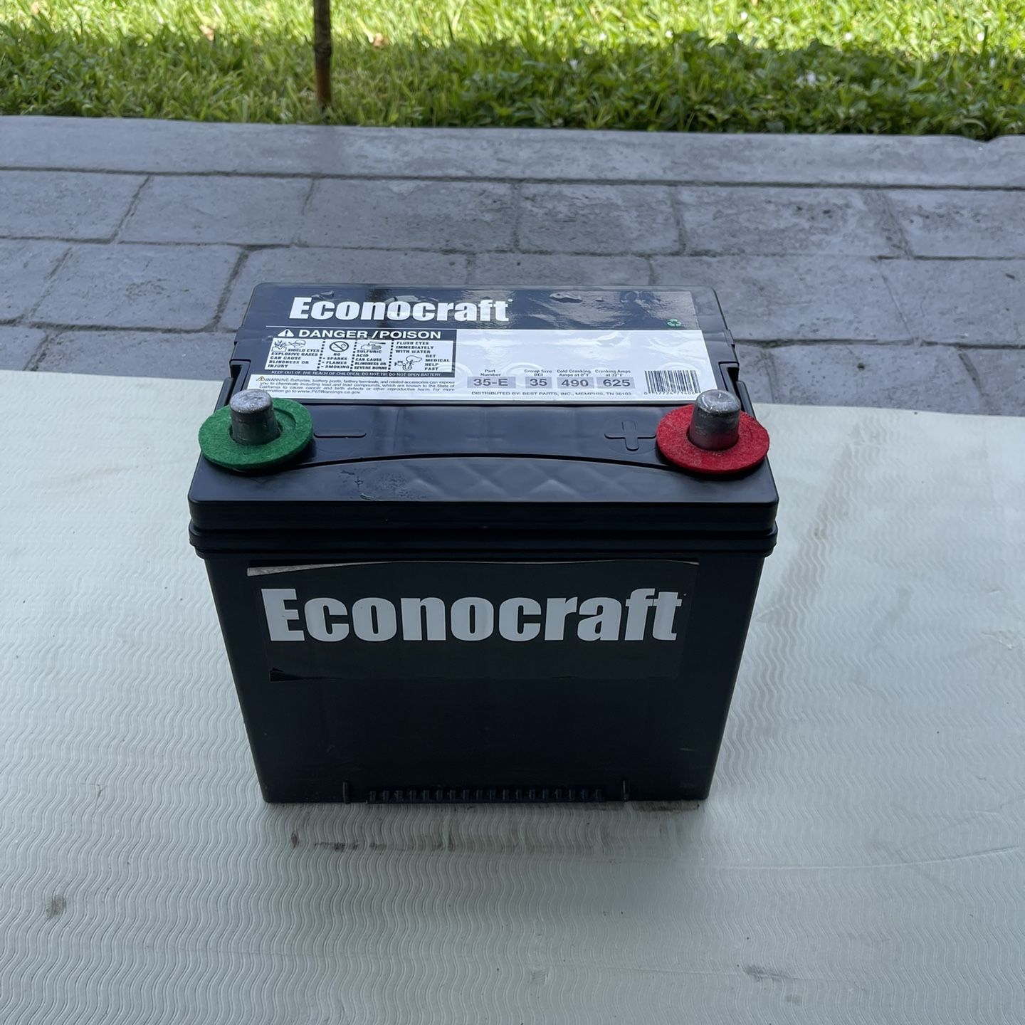 Econocraft 35E Battery 490CCA for Sale in Lake Clarke FL OfferUp