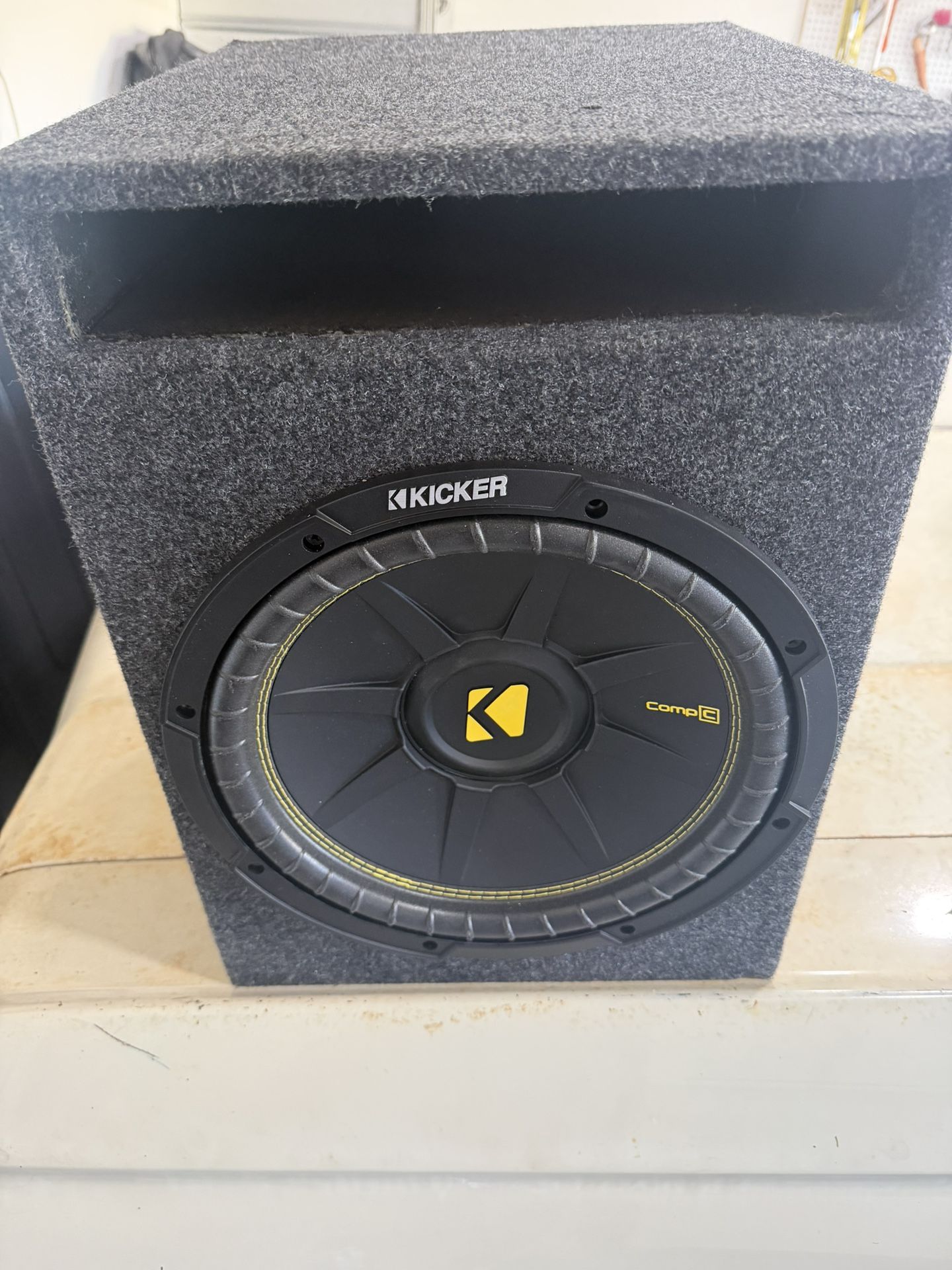 12 Inch Kicker Comp C Subwoofer In Ported Box for Sale in Sarasota, FL ...