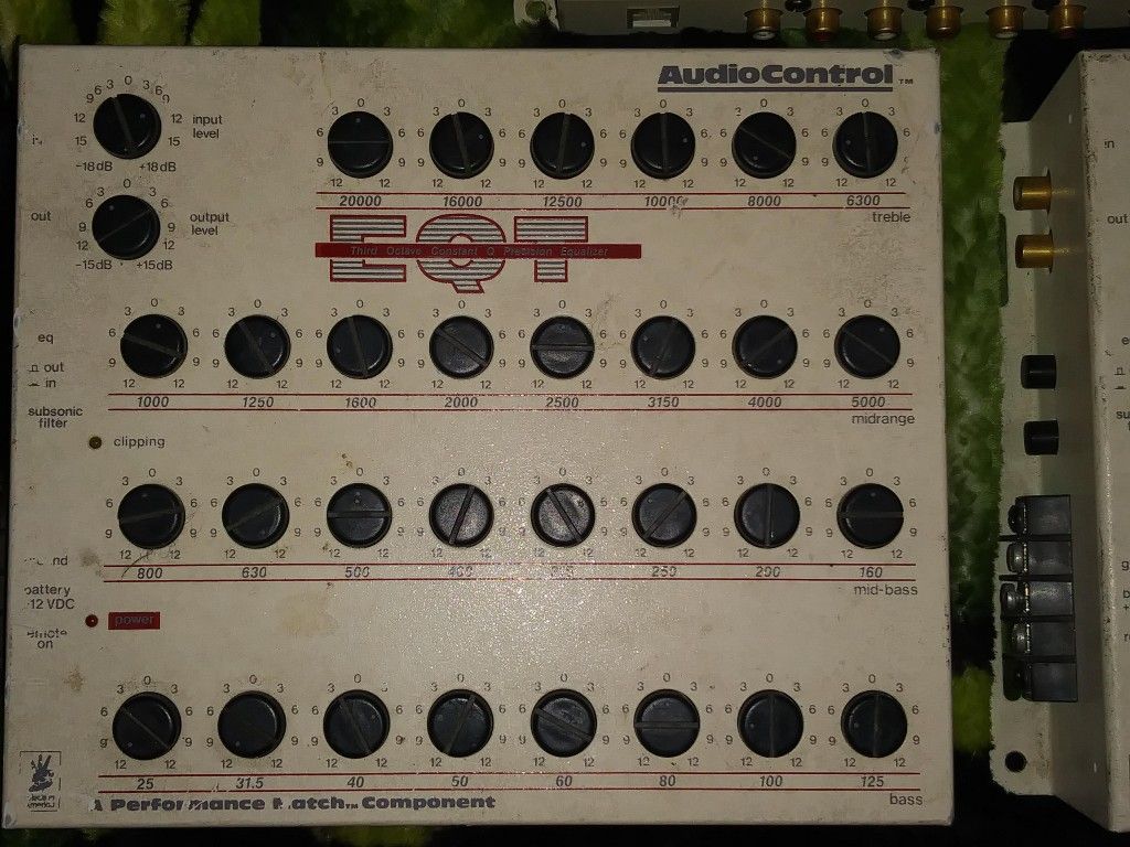 Old school Audio control esp -3 and a eqt control boards very nice for ...