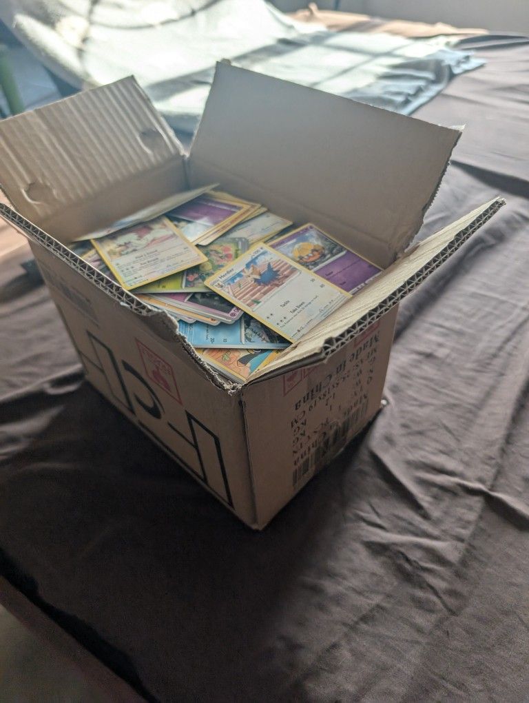 Box Full Of Pokemon Cards for Sale in Garden Grove, CA - OfferUp