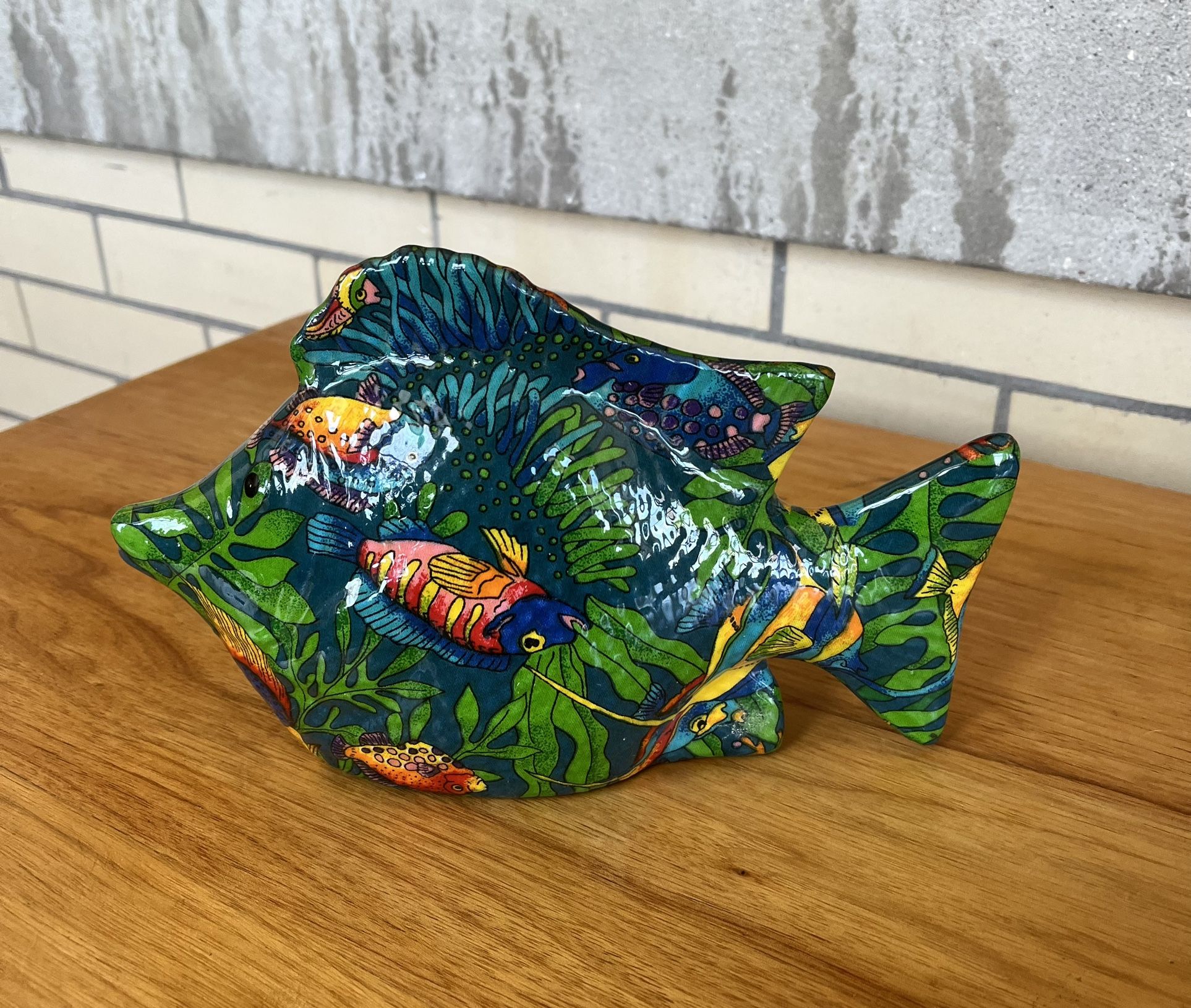Large Pottery Fish