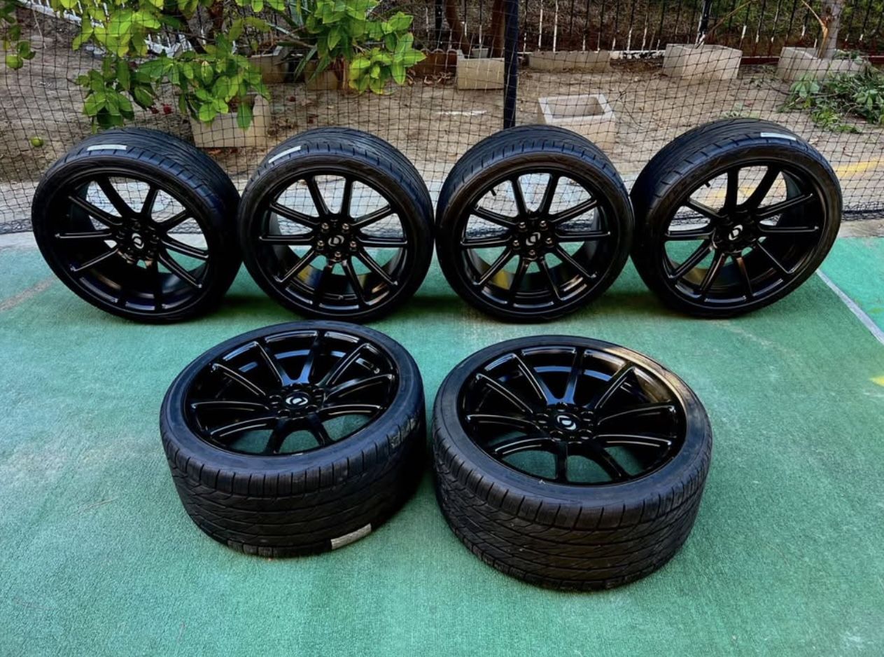RARE MINT BMW 20” DINAN WHEELS 95% NITTO TIRES X3 M2 M3 M4 M5 M6 335i ...