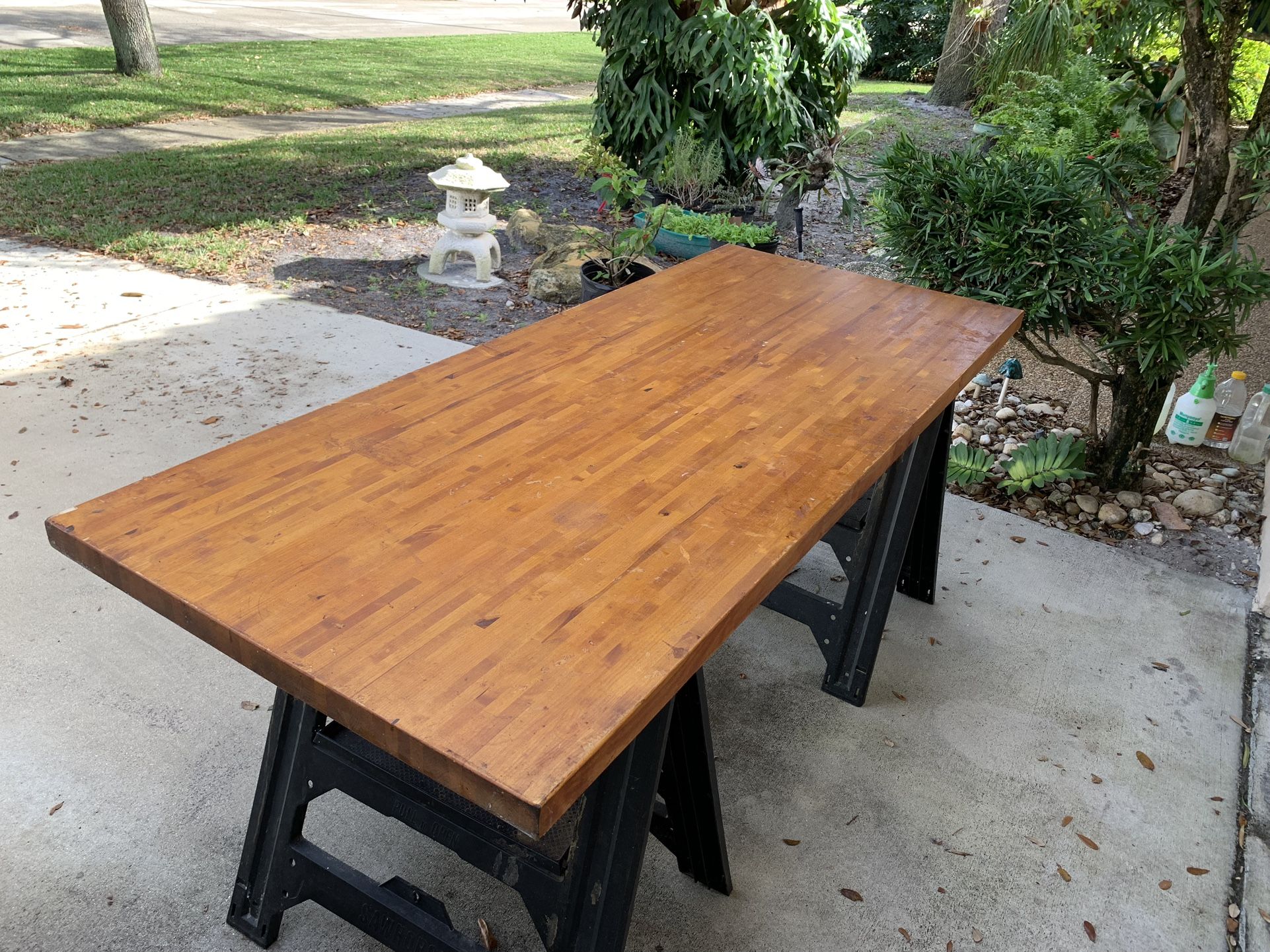Maple Butcher Block Bench Top for Sale in Delray Beach, FL - OfferUp