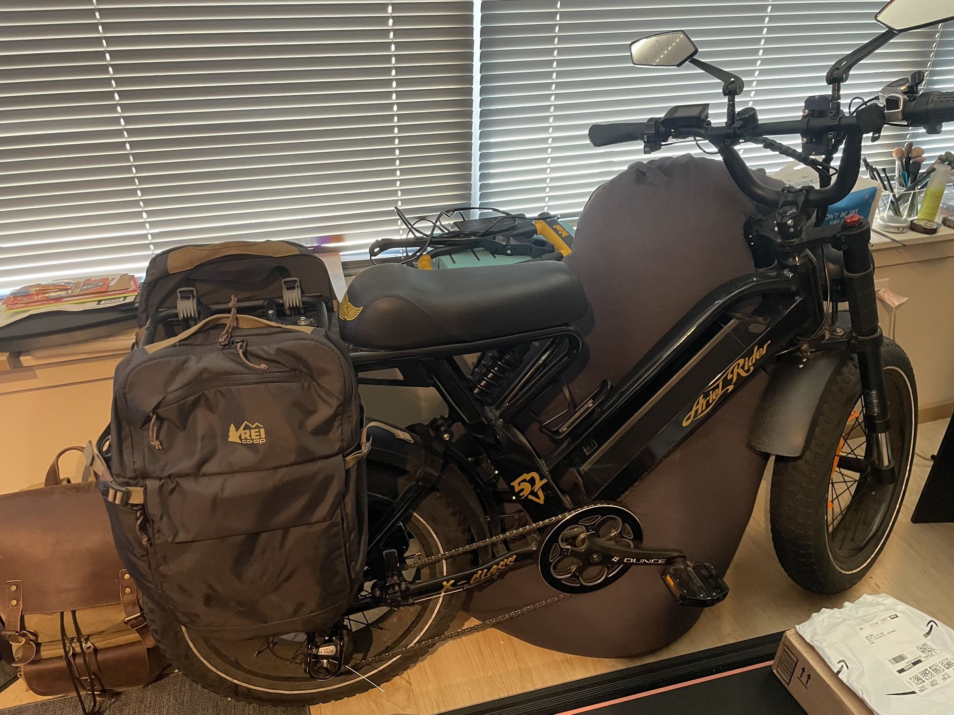 Ariel Rider X-Class 52V Step-Thru Ebike with Accessories for Sale in ...