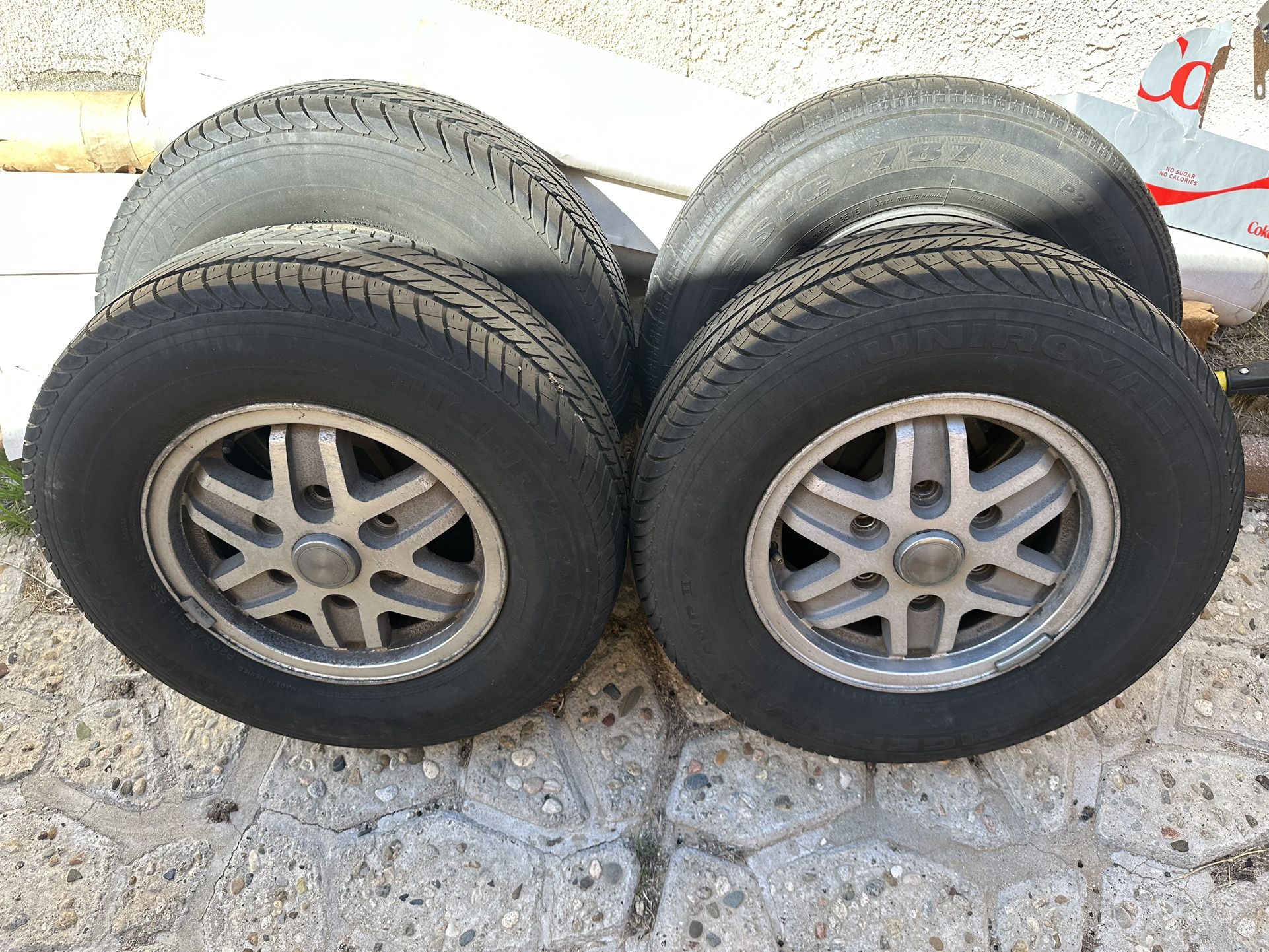 1985 Nissan ST 720 Pickup Wheels for Sale in Palmdale, CA - OfferUp