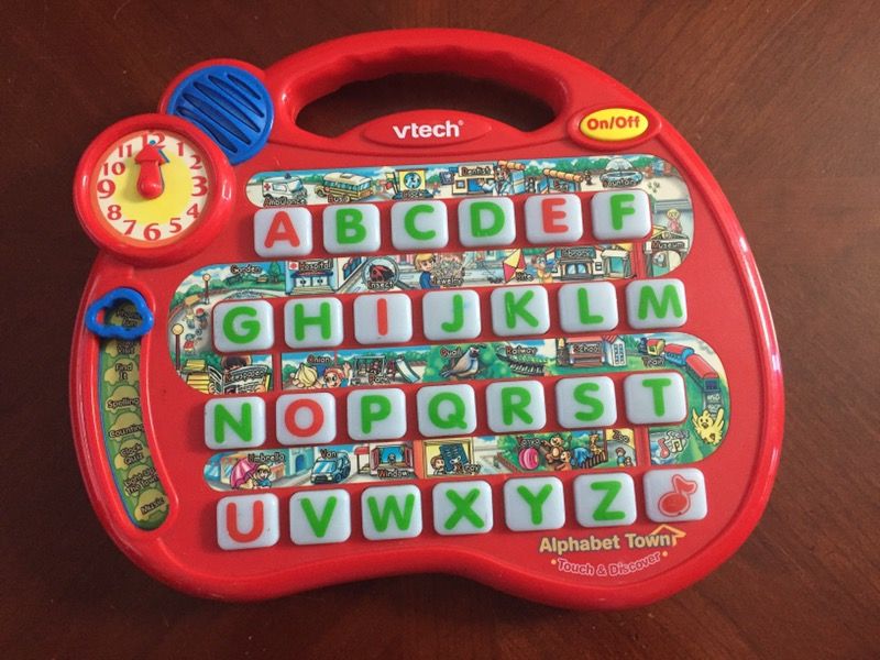 Vtech Alphabet Town Touch N Discover Toy With Working Batteries for ...