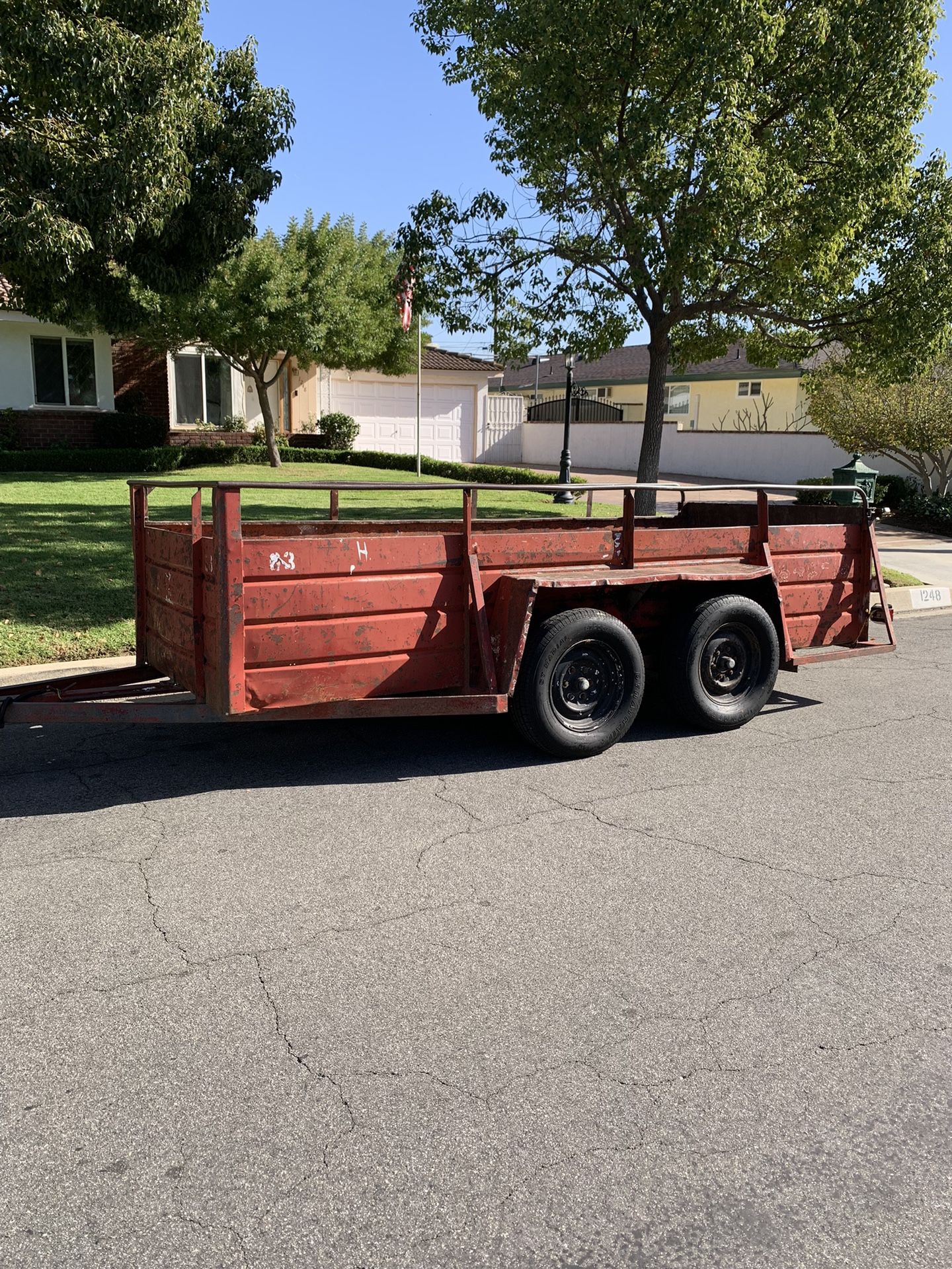 Landscape Utility Trailer for Sale in West Covina, CA - OfferUp