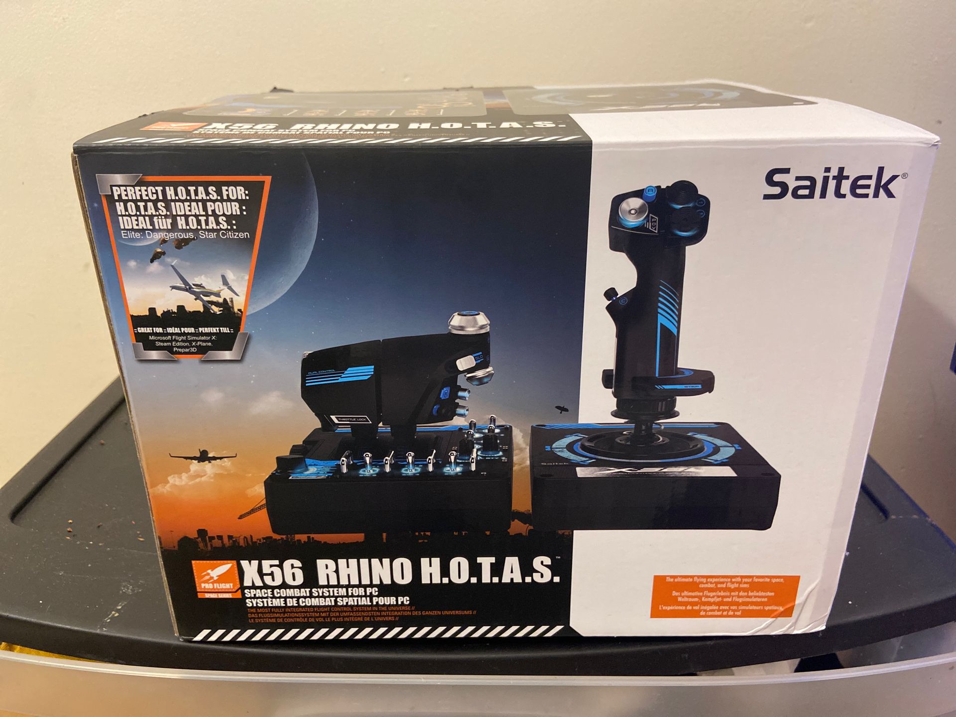 Saitek X56 Rhino Flight Stick for Pc for Sale in Albany, NY - OfferUp