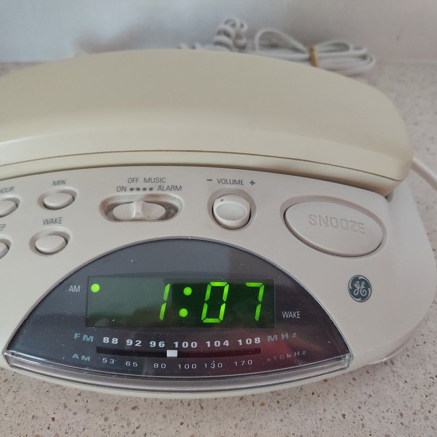 Ge Bedroom Phone Alarm Clock