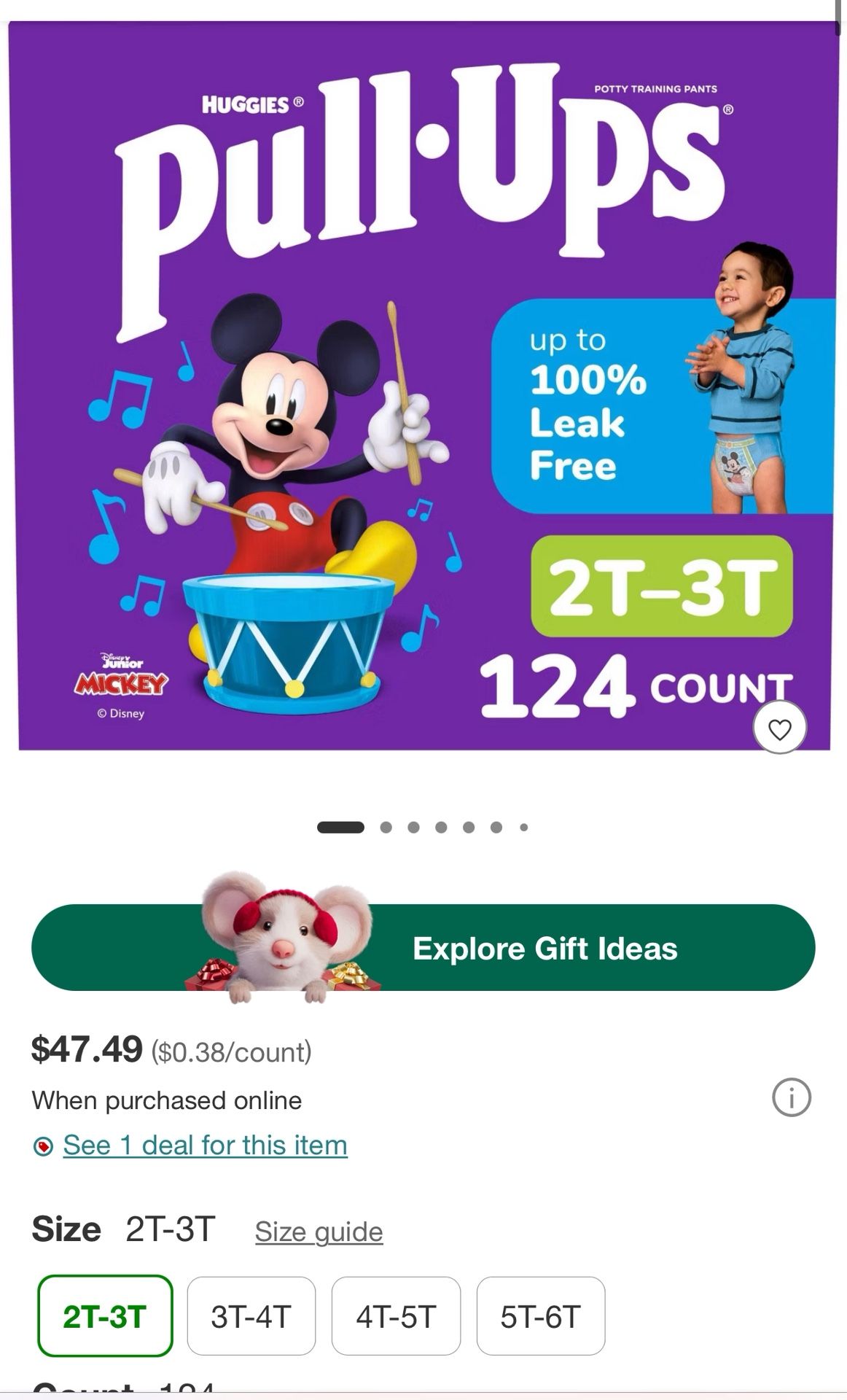 Pull-ups 2t/3t Mickey Mouse for Sale in San Antonio, TX - OfferUp