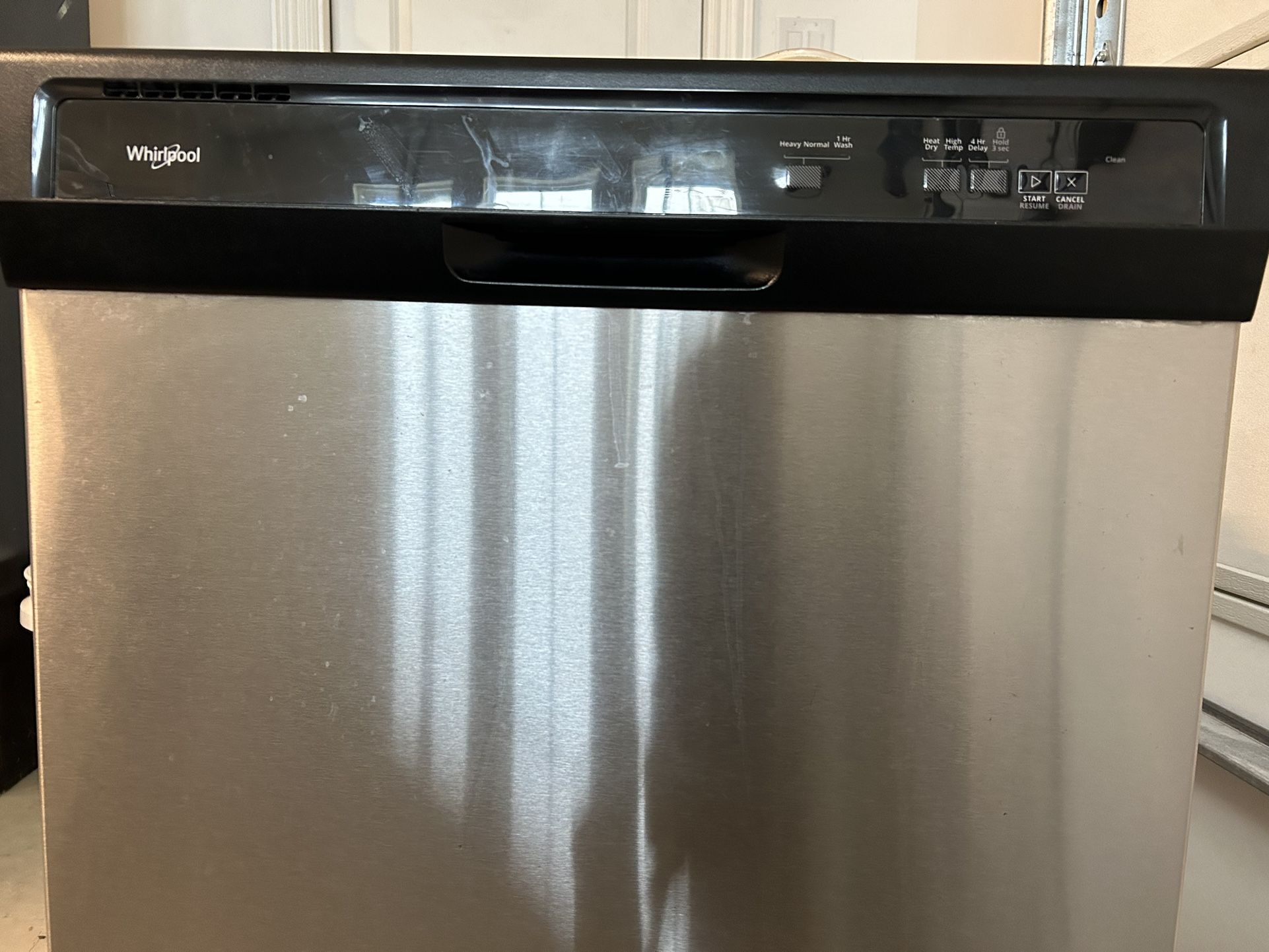 Whirlpool dishwasher used store