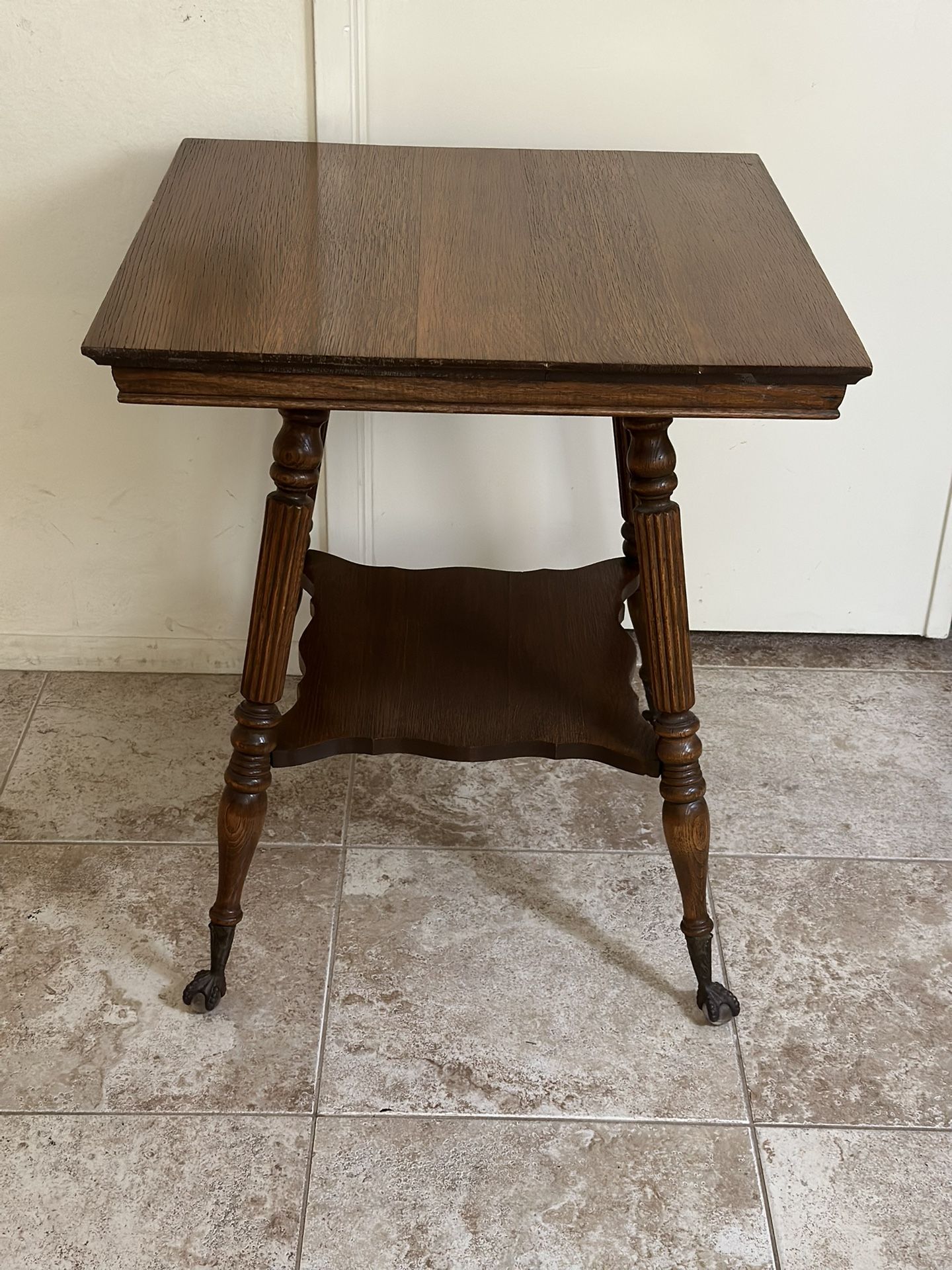 Vintage Parlor Table With Claw And Ball Feet for Sale in Brea, CA - OfferUp