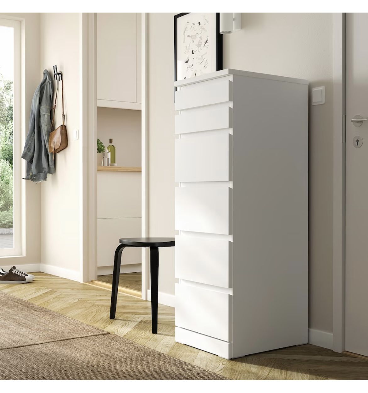 IKEA Malm Tall Narrow Dresser for Sale in Shoreline WA OfferUp