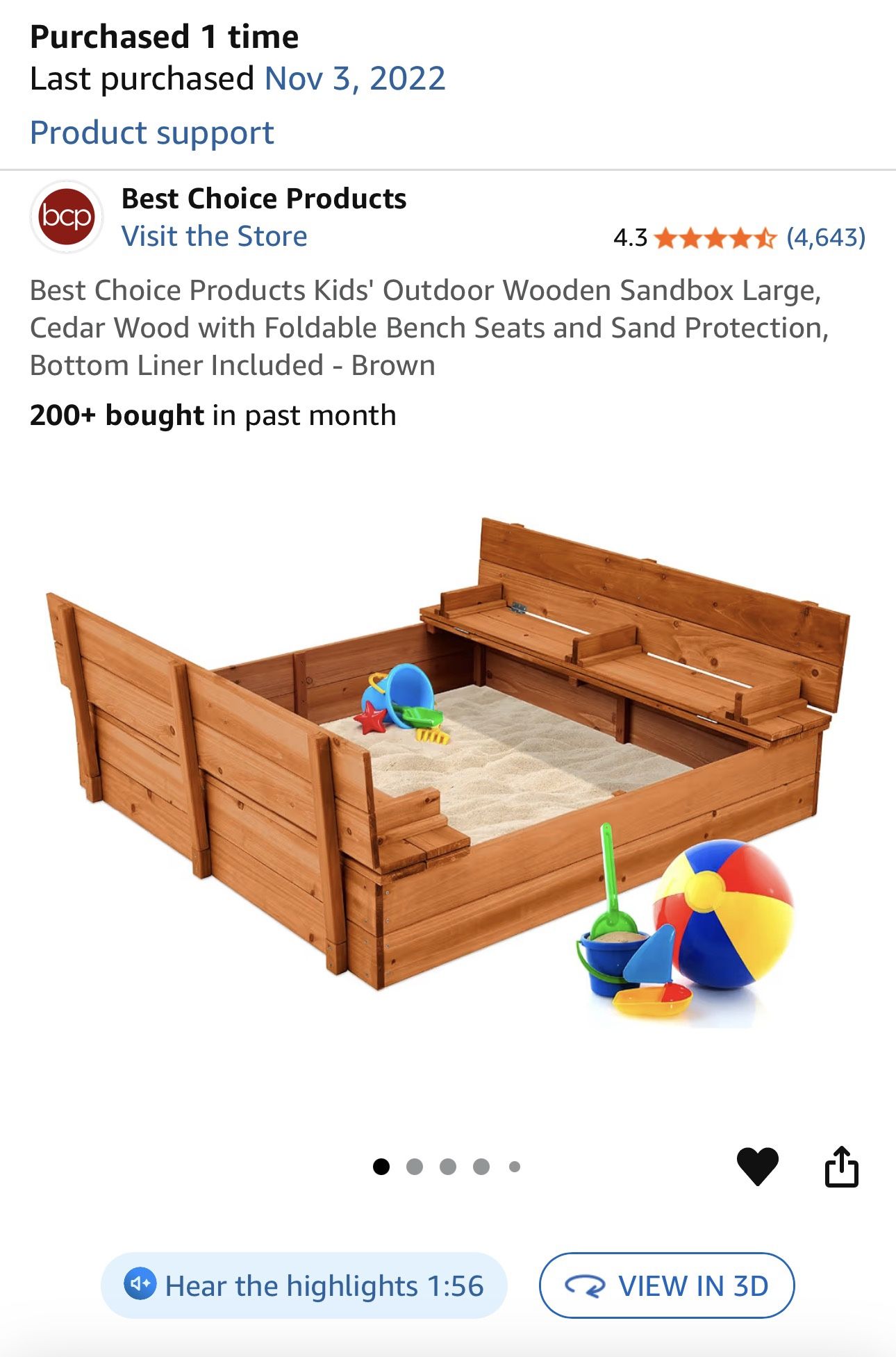 BRAND NEW Wooden Sandbox for Sale in San Antonio, TX - OfferUp