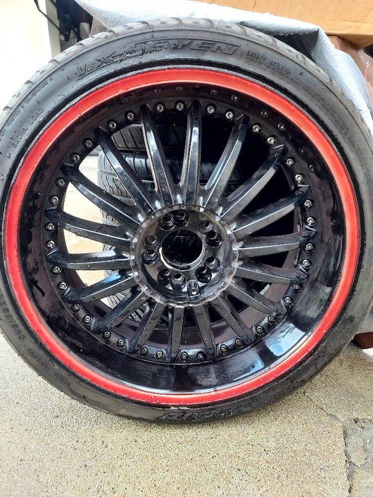 Rims 20" W/ Low Pro Tires for Sale in Gardena, CA - OfferUp