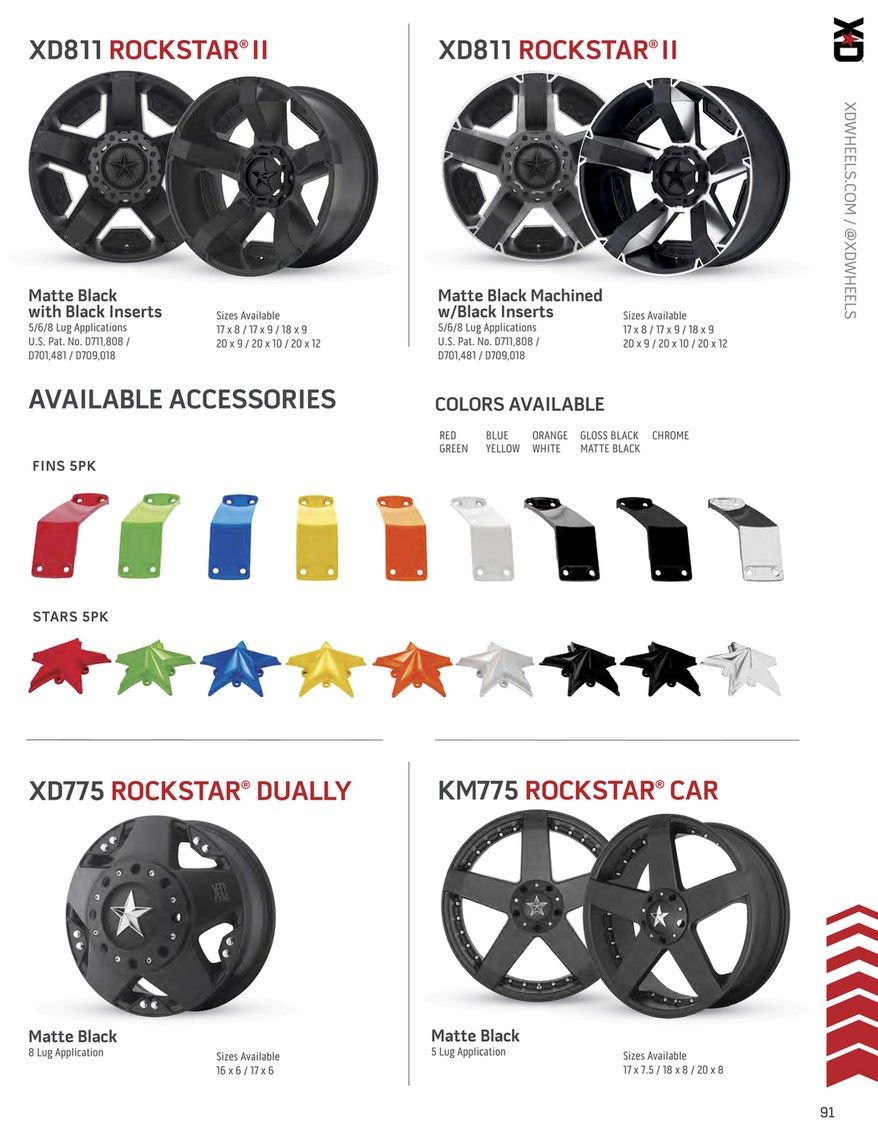 KMC Rockstar 2 XD Series 20x9 Rims - 37" Ironman MT Tires (8x6.5 Lug ...