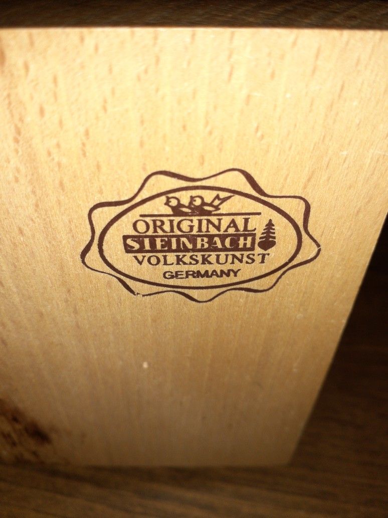 ORIGINAL STEINBACH VOLKDKUNST FROM GERMANY GOOD CONDITION ORIGINAL $80. ...