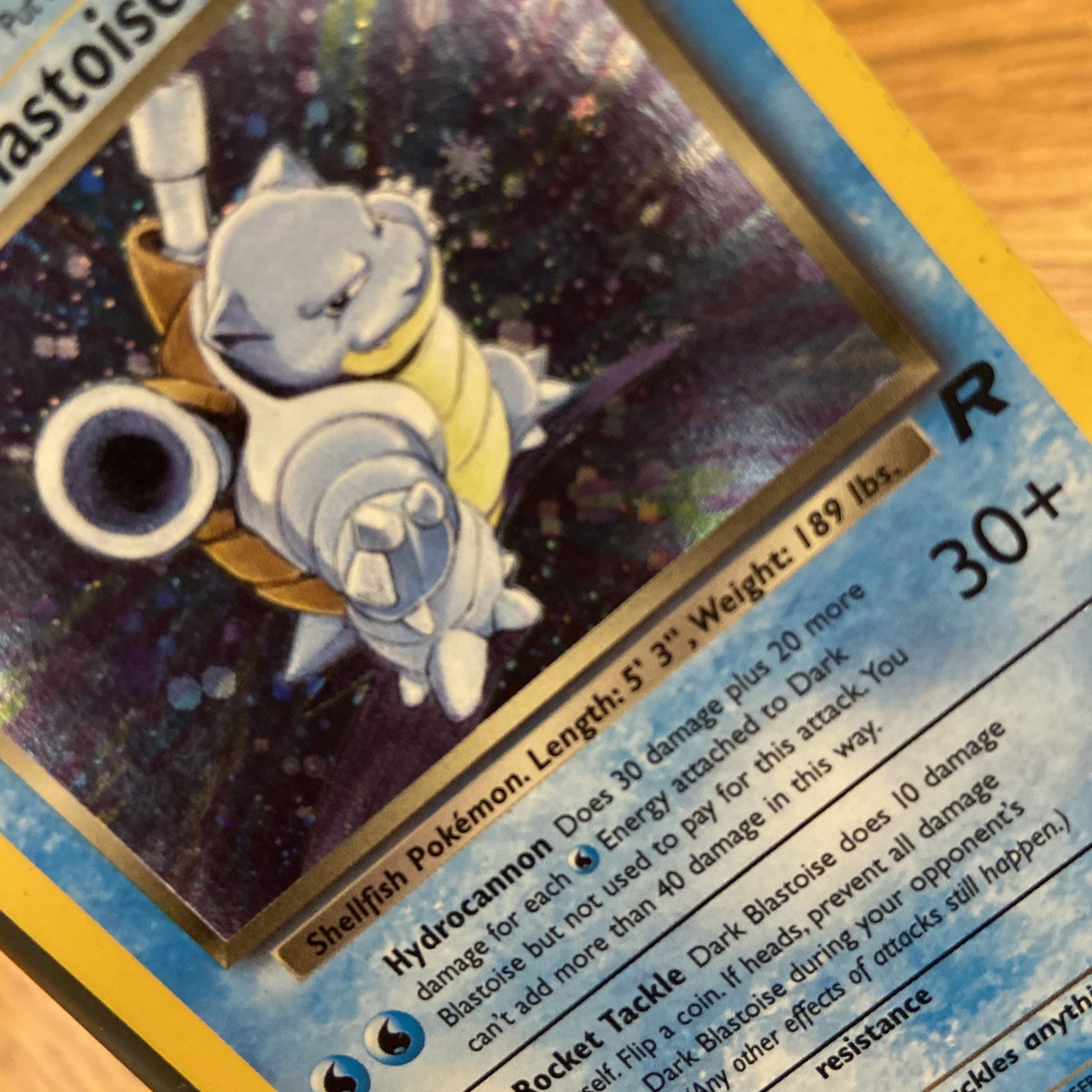 1999 Pokémon Team Rocket Dark Blastoise Holo for Sale in Kyle, TX - OfferUp