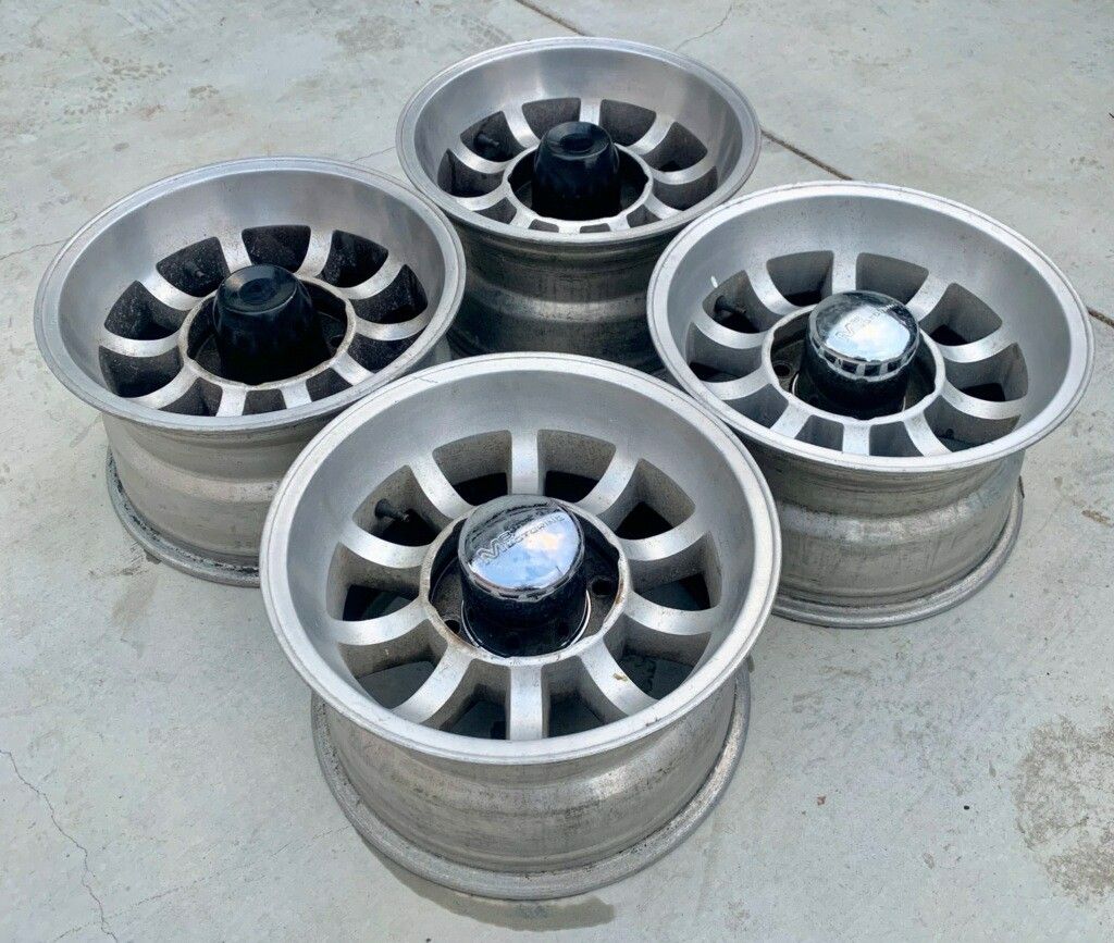 Vintage 15"X8.5" WESTERN MAG ALLOY WHEELS FOR CHEVROLET K5 OR DATSUN ...