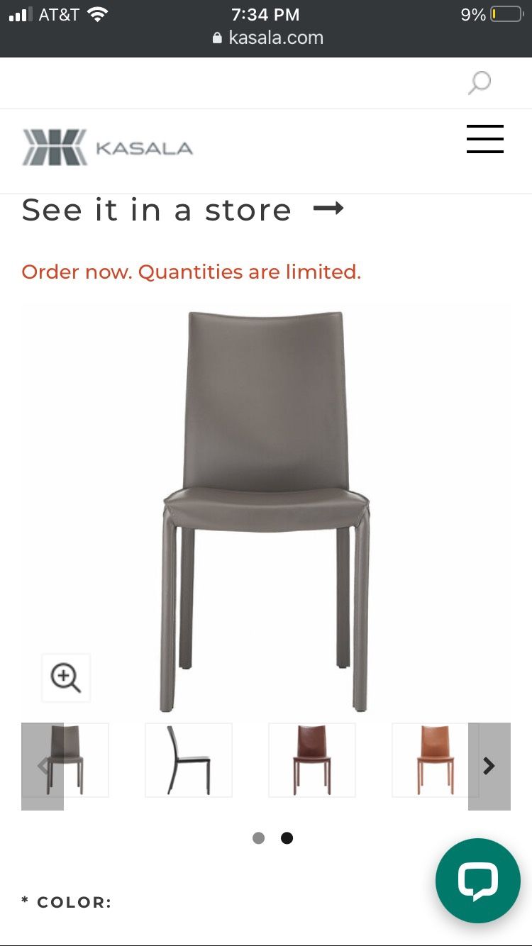 Kasala Dining Chairs - 4 for Sale in Seattle, WA - OfferUp