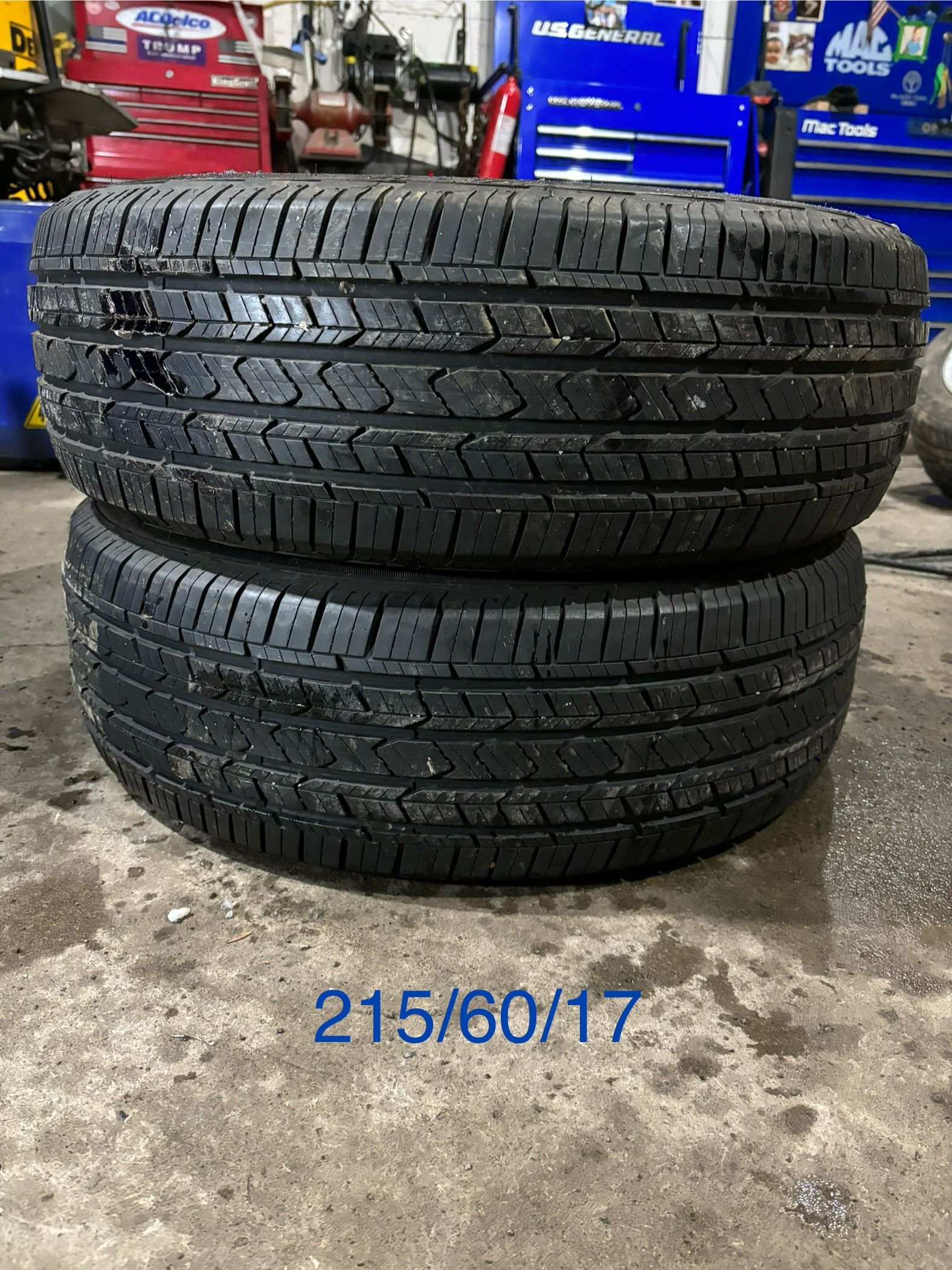 Two - 215/60/17 Cooper CS3 Touring Tires for Sale in Lafayette, NY ...