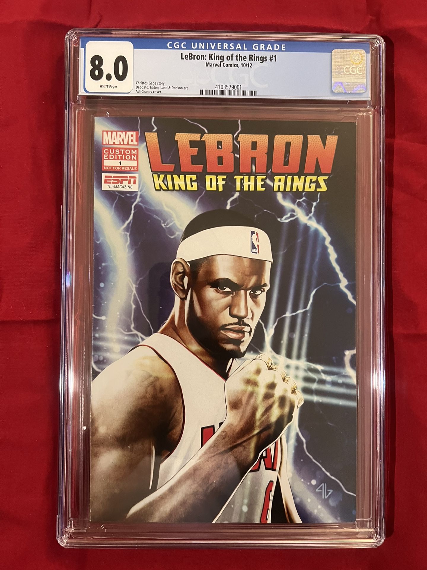 Lebron Comic Book
