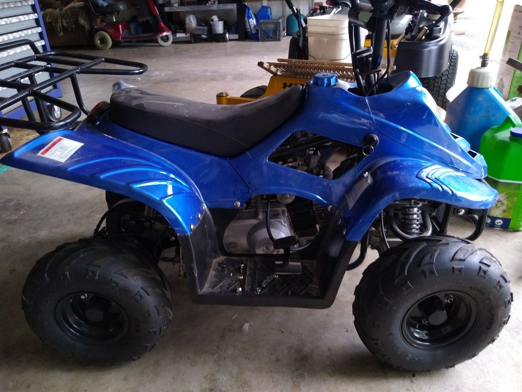 110cc Chinese quad. Like new!no spark!! $350 sale pending. for Sale in ...