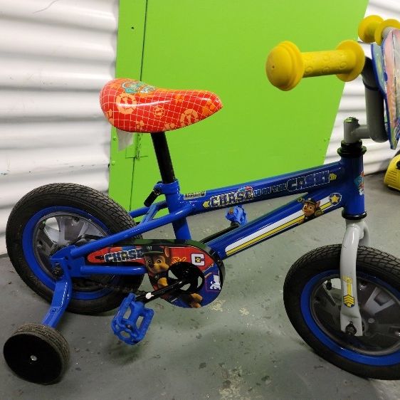 Nickelodeon's PAW Patrol: Chase Bicycle, 12-inch Wheels,