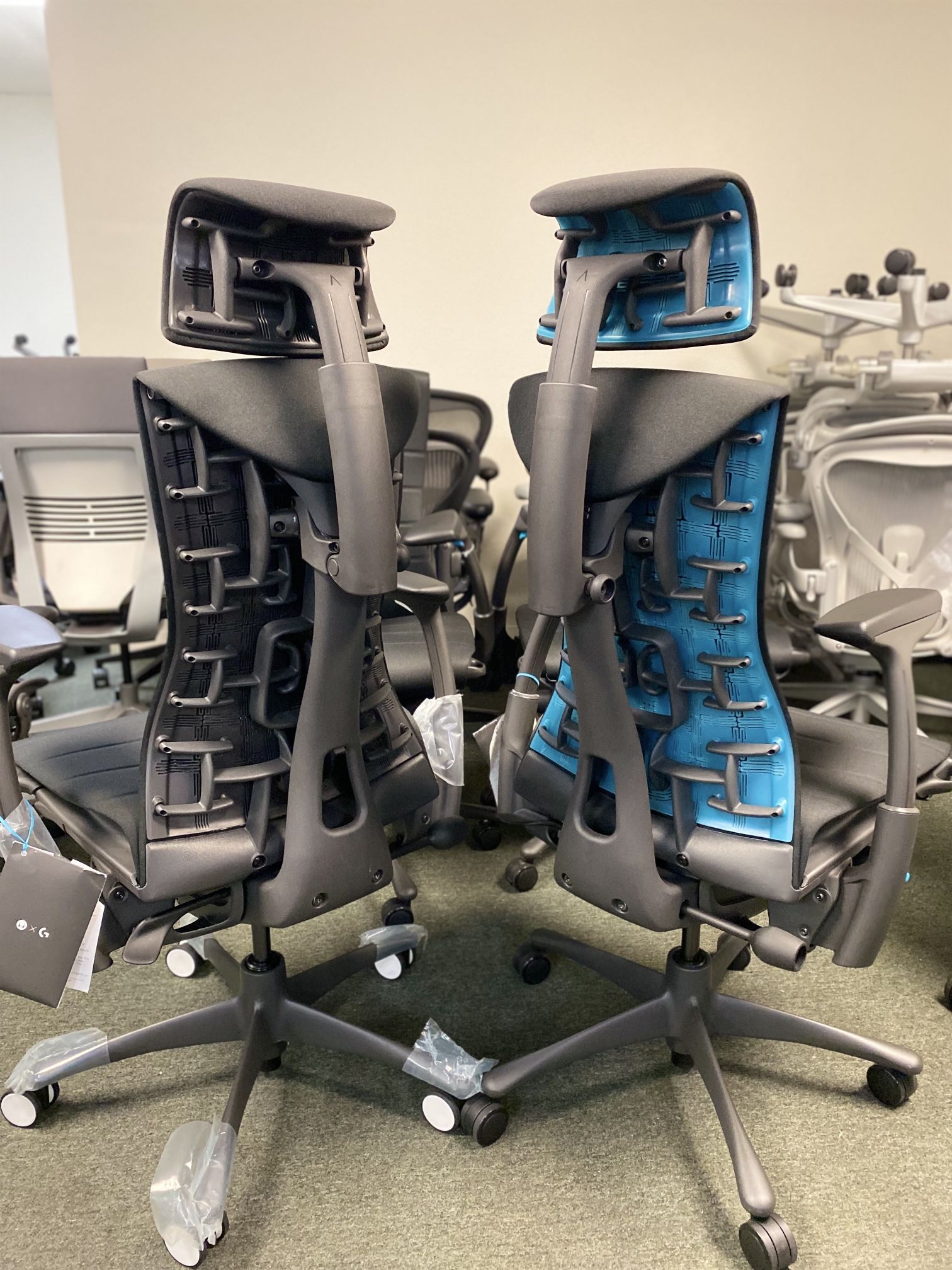 NEW HERMAN MILLER LOGITECH EMBODY GAMING CHAIRS 12 YEARS WARRANTY for ...