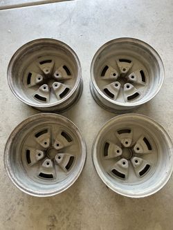 Pontiac 15” Rally Wheels For Firebird Trans Am - Four for Sale in ...