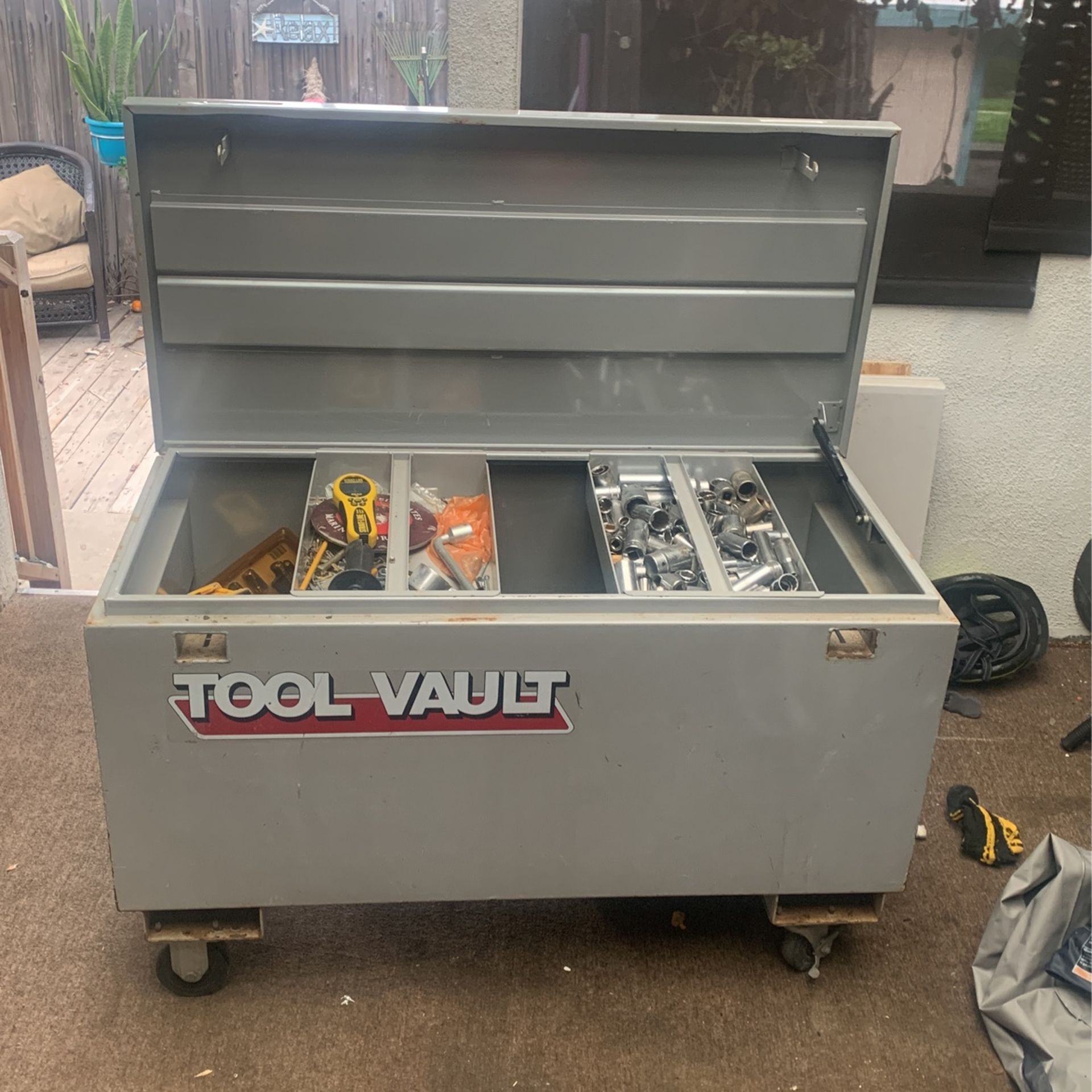 Steel Job Site Toolbox for Sale in Poway, CA - OfferUp