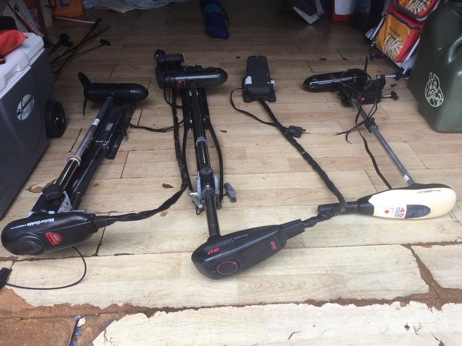 3 Trolling motors for sale.....Prowler 45 no foot pedal $75.....Motor ...