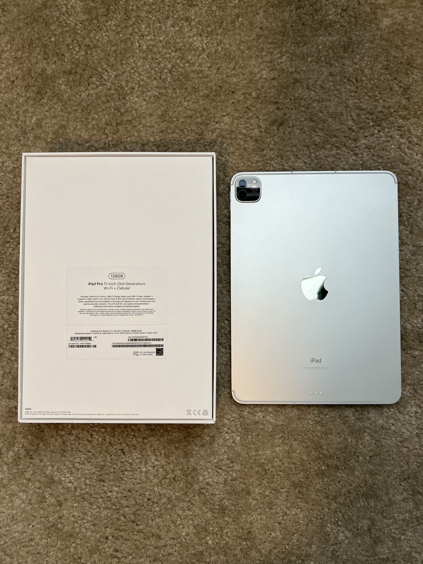 iPad Pro 11” 128GB With Cellular for Sale in Mesa, AZ - OfferUp