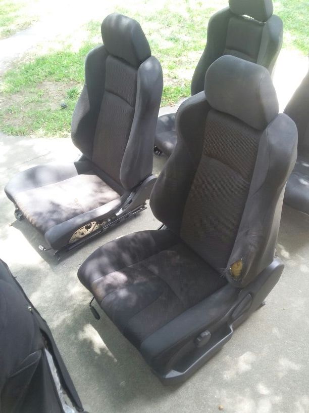 Nissan 350z Manual Mesh Fabric Seats S13 S14 240SX Zenki Kouki for Sale ...