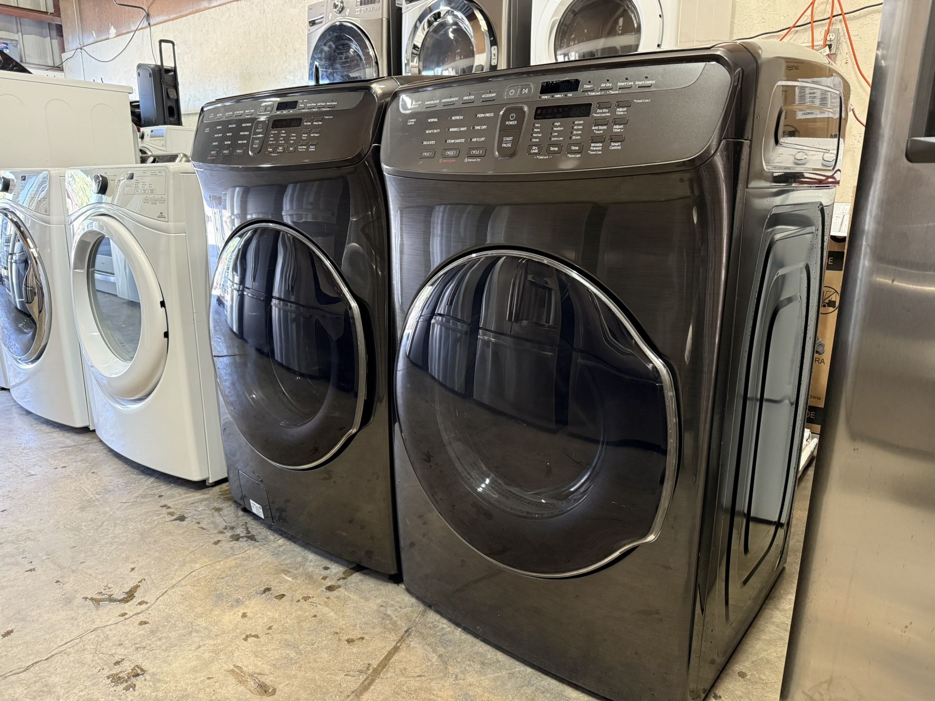 Samsung Flex Washer & Dryer In Black Stainless Steel for Sale in ...