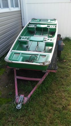 1983 Coleman Crawdad Boat and Utility Trailer for Sale in Levittown, PA ...