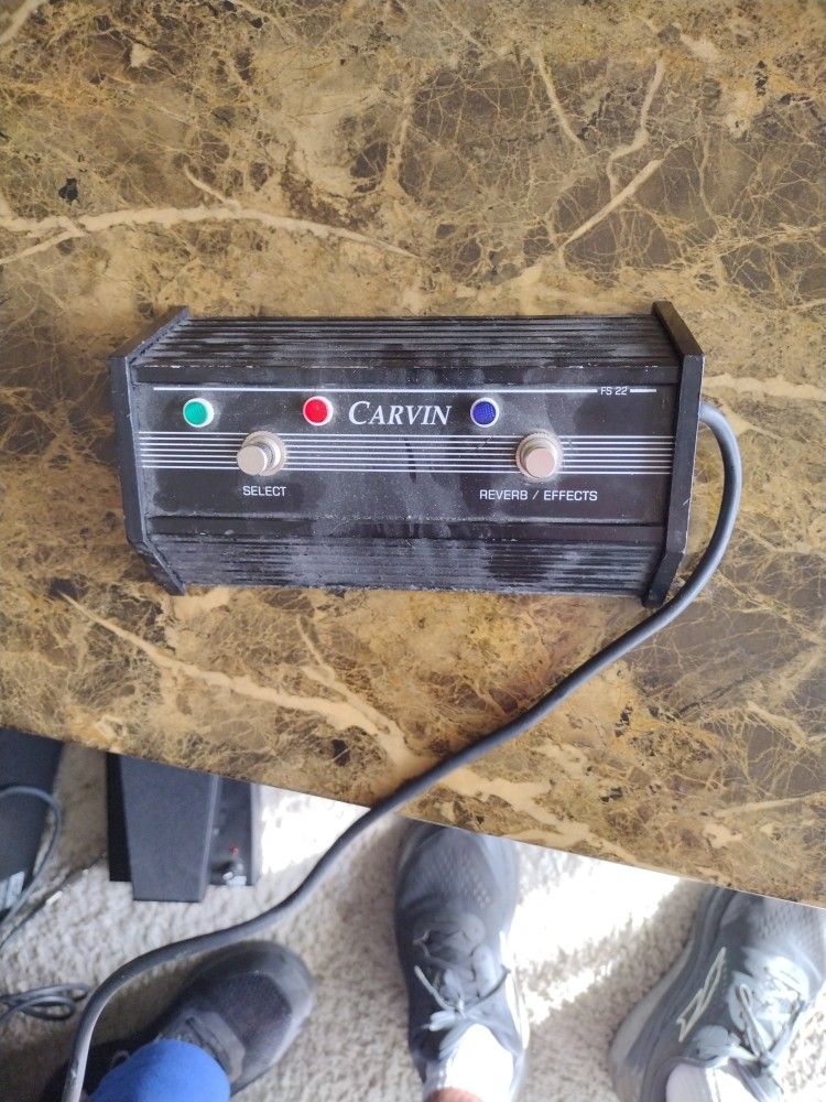 Carvin FS22 Foot Switch for Sale in Covina, CA - OfferUp