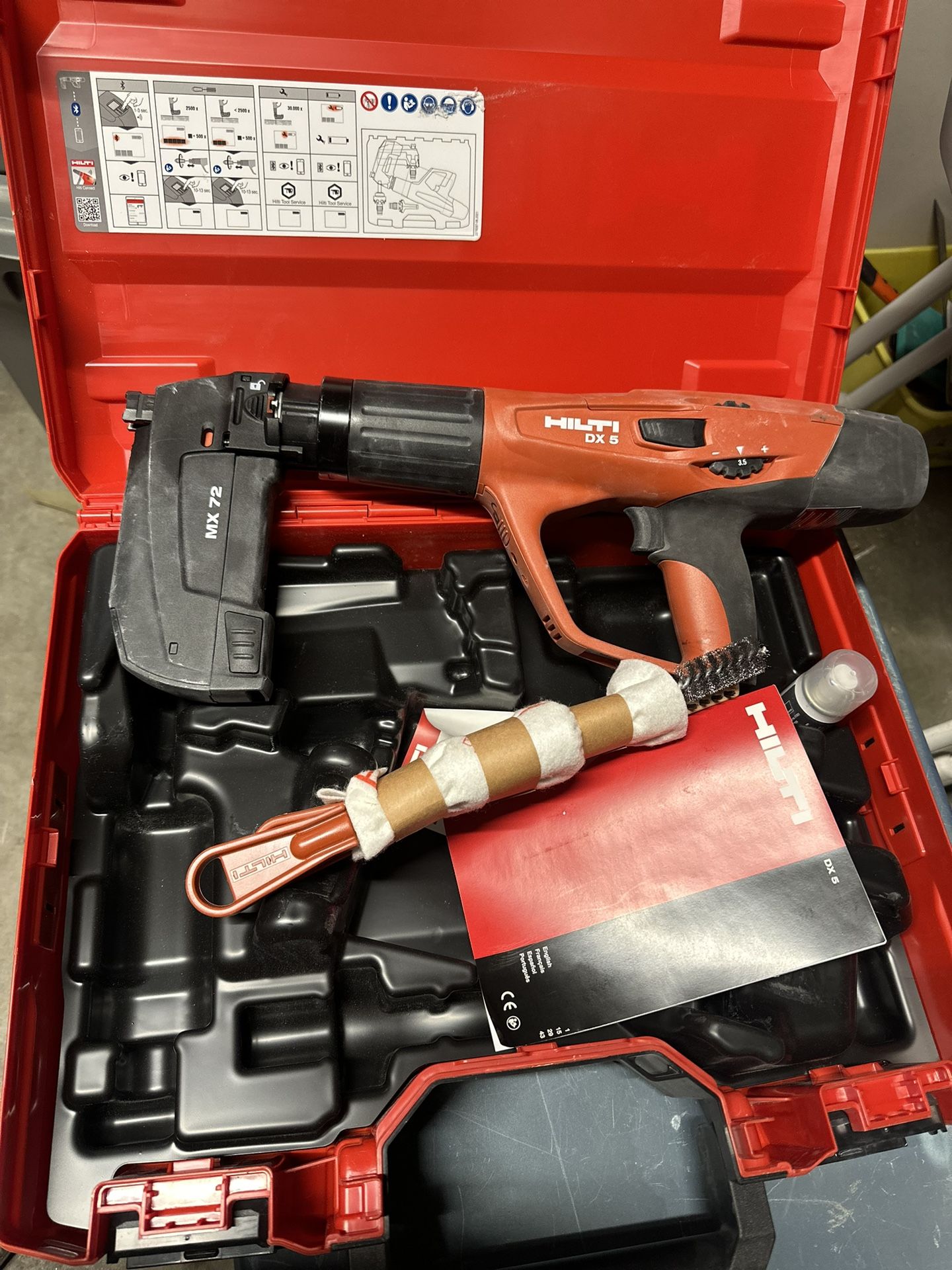 HILTI DX 5-MX POWDER-ACTUATED TOOL for Sale in Modesto, CA - OfferUp