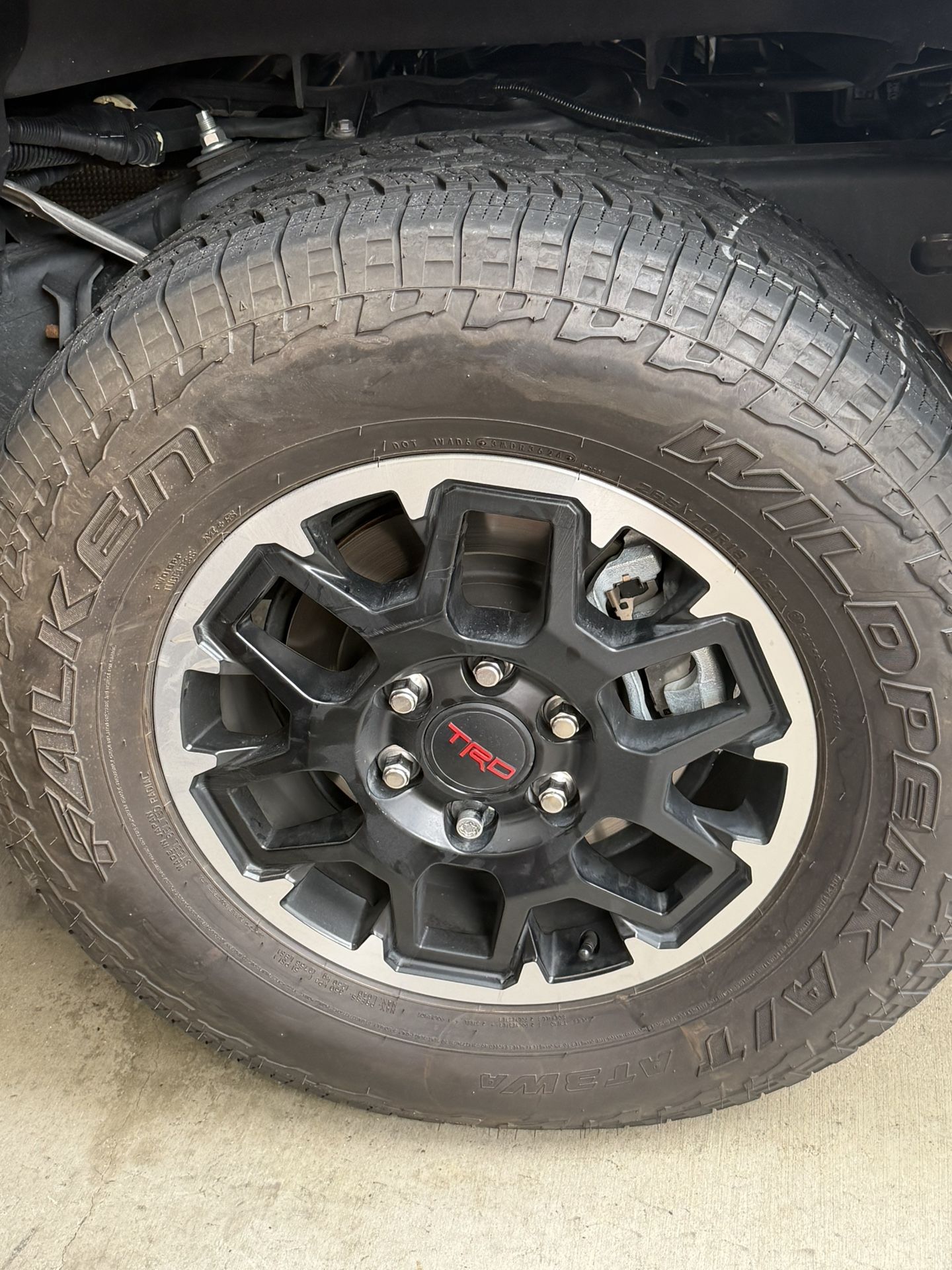 Toyota Tacoma 18” TRD Wheels And Tires 265/70r18 Falkens for Sale in ...