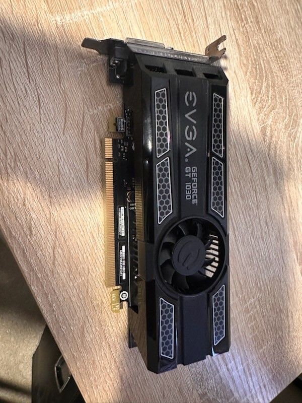 EVGA 02G-P4-6333-KR GeForce GT 1030 2GB GDDR5 Low Profile Graphics Card ...