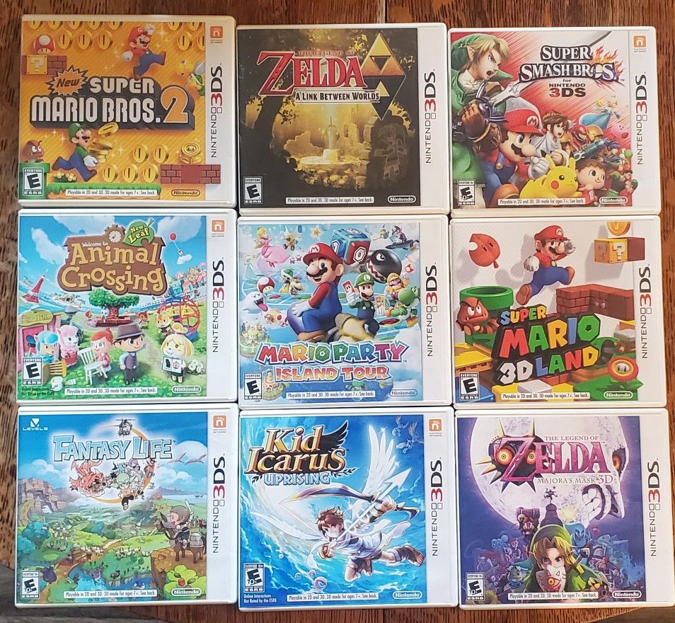 11 Nintendo 3DS Games in cases for Sale in Portland, OR - OfferUp